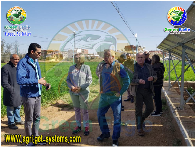 The first irrigation system in the world (Floppy Sprinkler) using solar ...